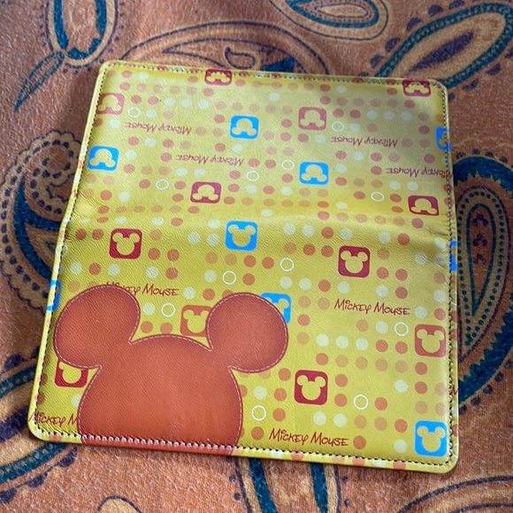 Accessories | Never Used Mickey Mouse Check Book Cover | Poshmark